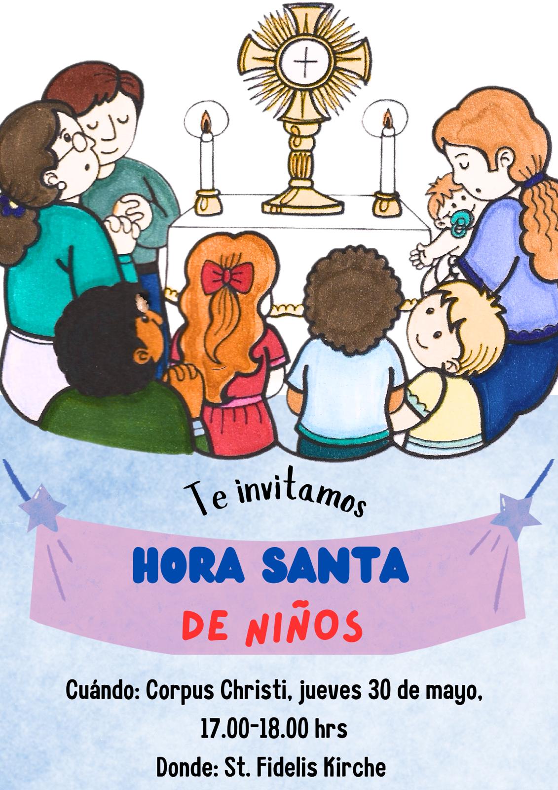 Hora Santa de Niňos 30 de mayo - Católicos en Stuttgart